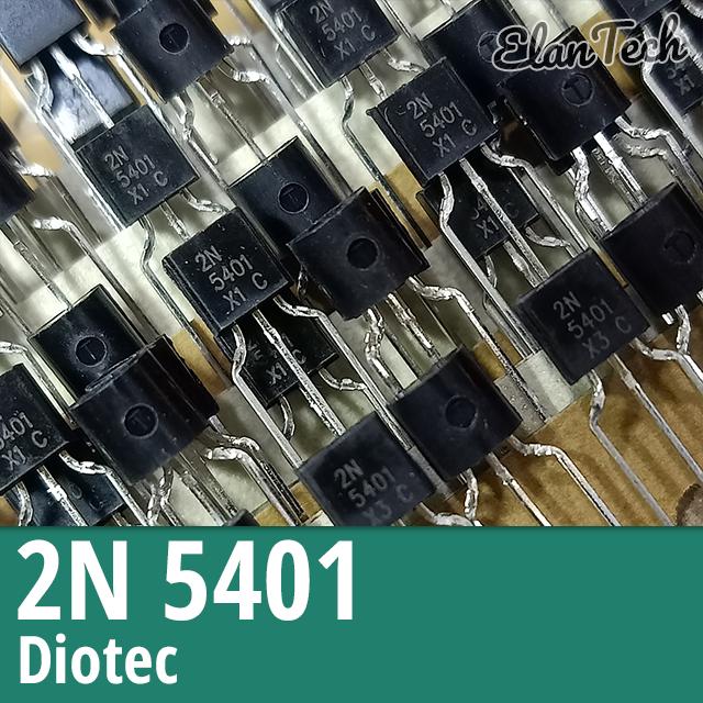 Jual 2N5401 Diotec Original 2N 5401 Bipolar PNP BJT Transistor ElanTech ...