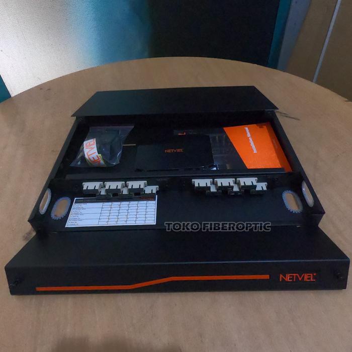 Jual Netviel OTB Rackmounted SC 4 port - 96 port Multimode - 24 port ...