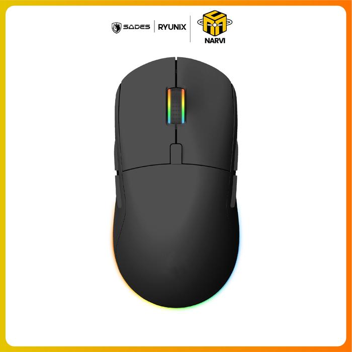 Jual Sades Ryunix Kojin MX10 | MX-10 Mouse Gaming 8K Wireless - Triple ...