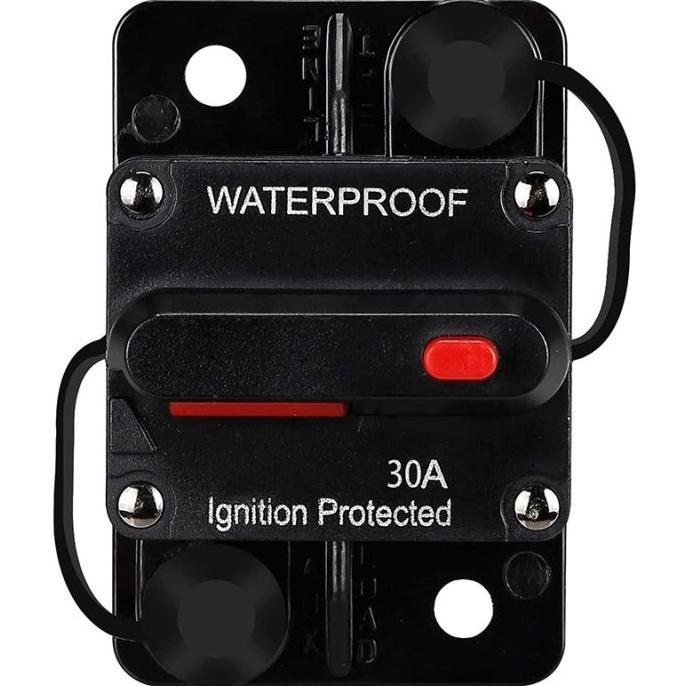 Jual Waterproof Circuit Breaker,With Manual Reset,12V-48V Dc,100A,For ...