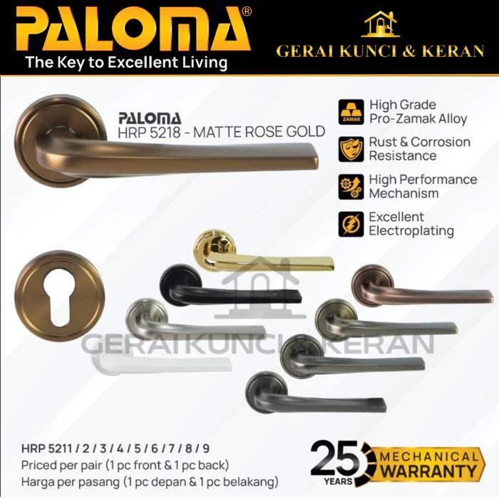 Jual PALOMA HRP 5211 5212 5213 5214 5215 5216 5217 5218 5219 Handle ...