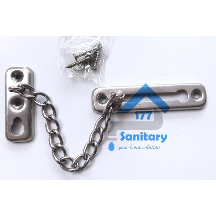 Jual Rantai Pintu Stainless Onassis 908- Door Chain Pengunci door lock ...