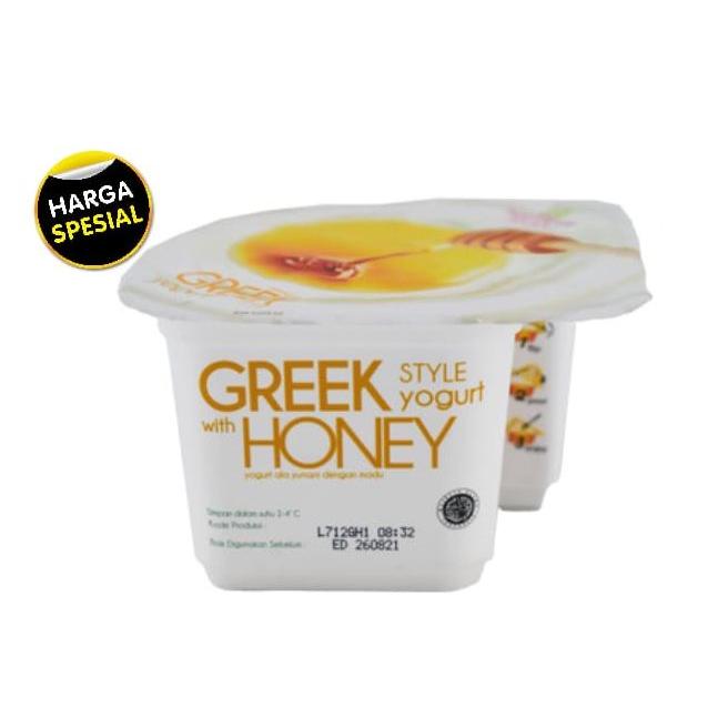Jual heavenly blush greek yogurt lychee, strawberry, granola, honey 100 ...