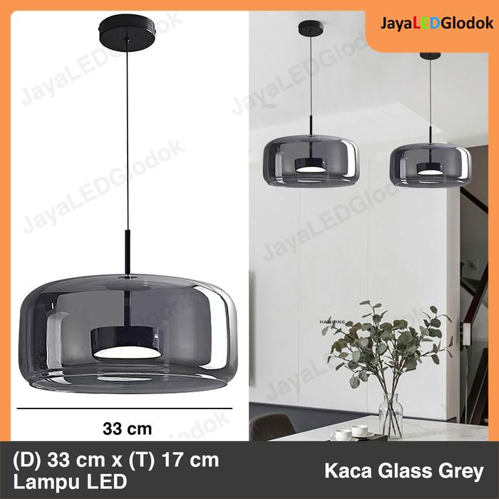Jual Lampu Gantung Minimalis Ruang Makan Kitchen Island Modern Kaca ...