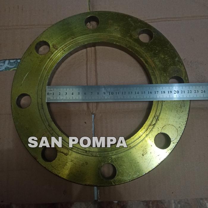 Jual Flange JIS 10K Ukuran : 6” (DN 150mm) /Plendes las besi 6" inch ...
