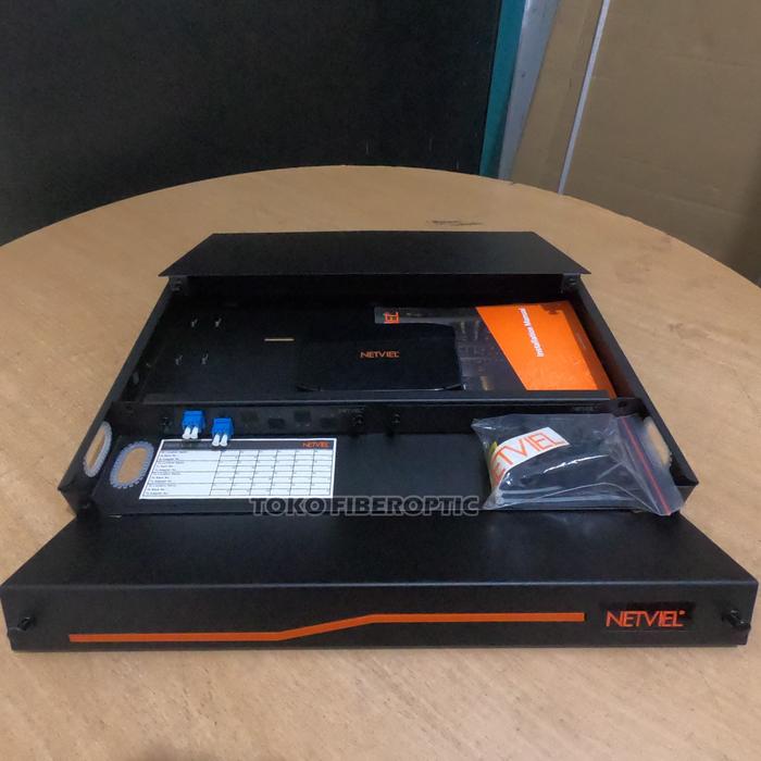 Jual Netviel OTB Rackmounted LC 4 port - 96 port Singlemode - 24 port ...