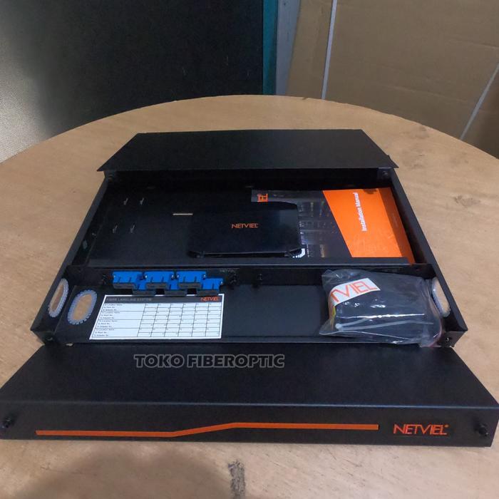 Jual NETVIEL OTB Rackmounted 12 port NVL-OTB-RM-24/12-SM-SC-S - Jakarta ...