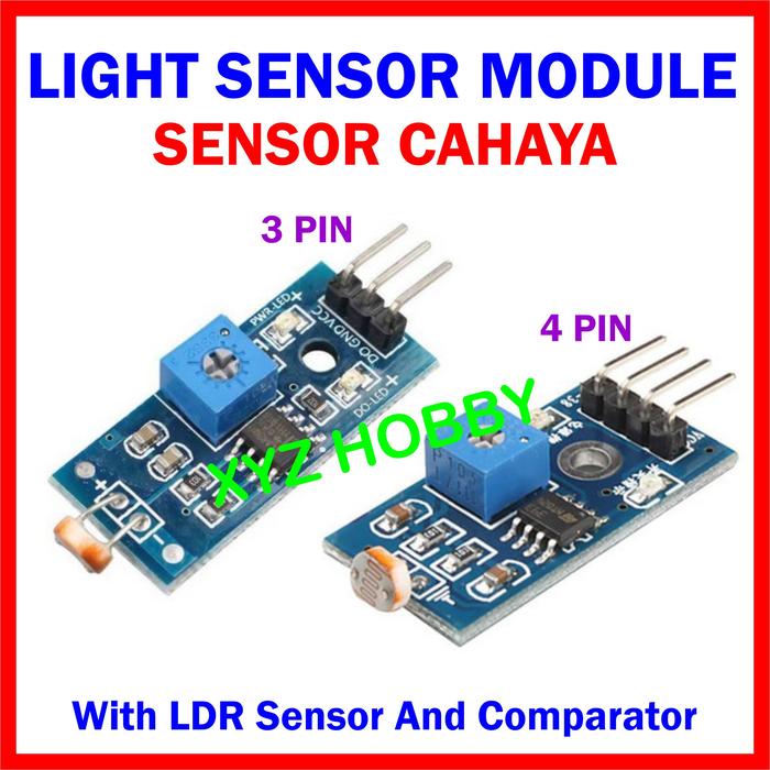 Jual Light Sensor Module LDR Modul Sensor Cahaya Arduino - Kota ...