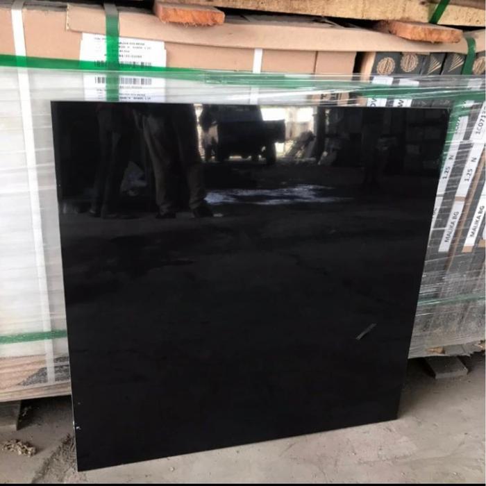 Jual Granit Hitam 60x60/Keramik Top Table Hitam Glossy 60x60/Lantai ...