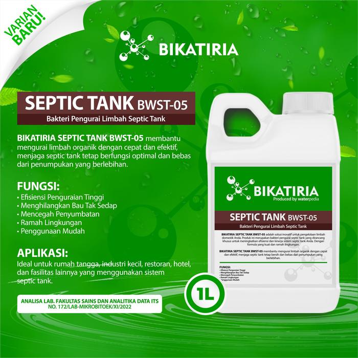Jual BIKATIRIA SEPTIC TANK BWST-05 Bakteri Pengurai Limbah Septic Tank ...