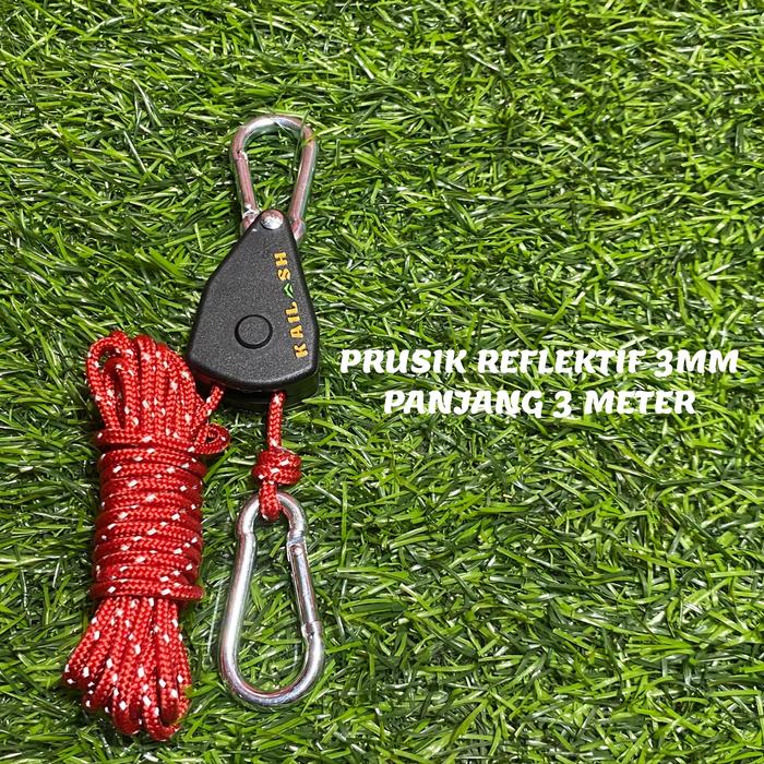 Jual Tali Katrol Flysheet dan Tenda Guyline pulley multifungsi harga ...