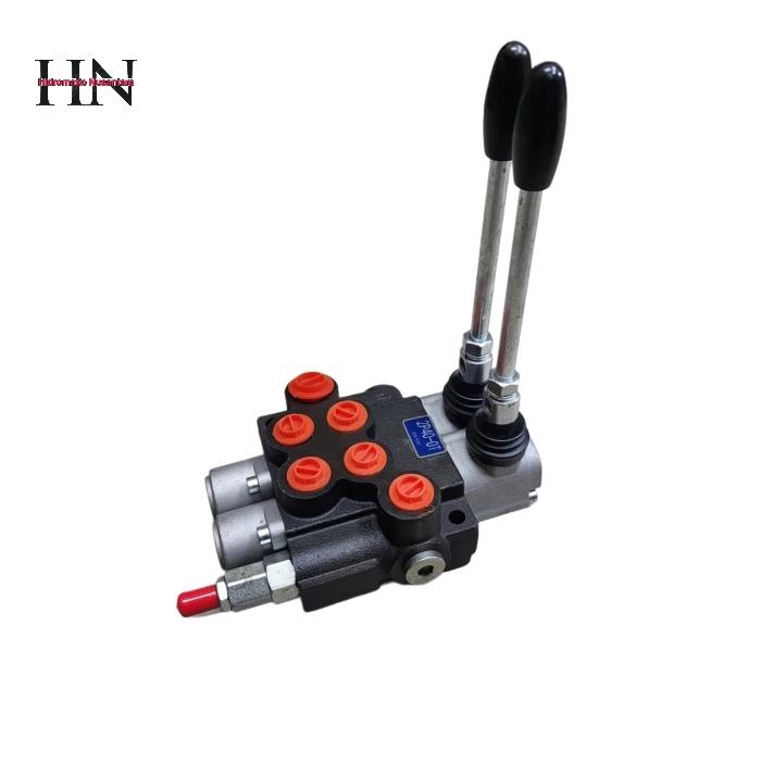 Jual Hand Control Valve Hydraulic P40 / DP40 - 2 handel / stick 40 ...