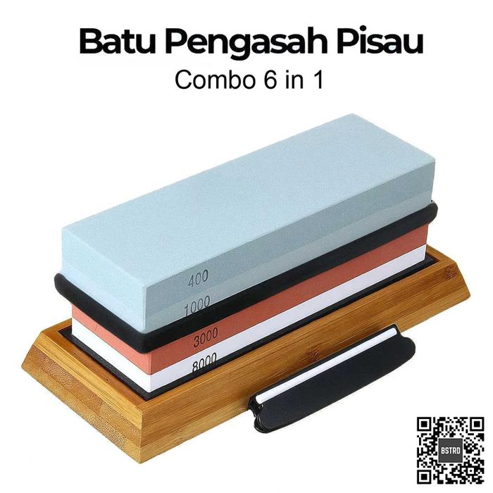 Promo BATU ASAHAN PENGASAH PISAU DAPUR DIAMOND WHETSTONE KNIFE ...