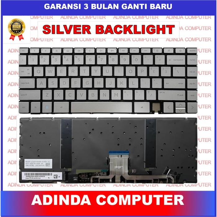 Jual Keyboard HP Spectre X360 14-EA 14-AE 14AE 14-EB 14EB 14-eb0000 14 ...