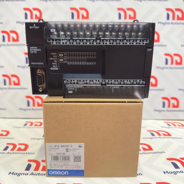Jual OMRON CP1E-N40SDT-D Omron PLC CP1EN40SDTD N40SDTD - Jakarta Selatan - Magna Automation ...