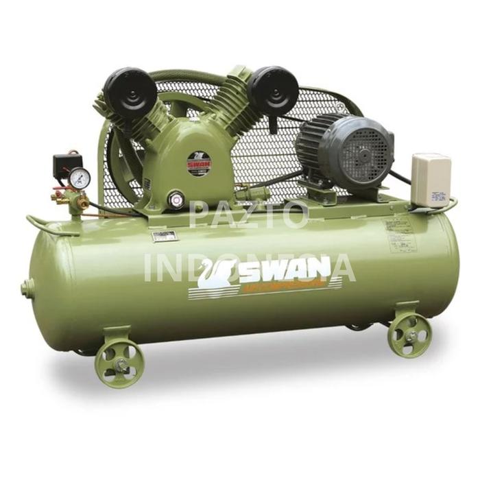 Jual Swan Air Compressor 2 HP + Dinamo Full Tembaga 3 HP 3HP Kompresor ...
