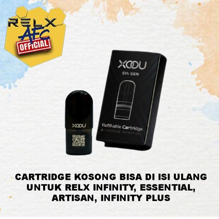 Jual XOOU Ceramic Coil Cartridge Refill RELX Infinity, RELX Essential ...