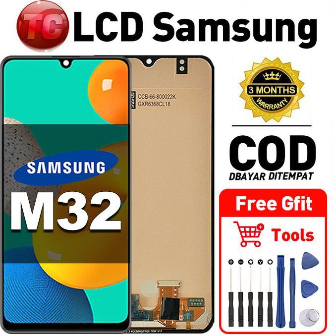 Jual Original Lcd SAMSUNG M32 4G fullset ori asli Layar hp touchscreen ...