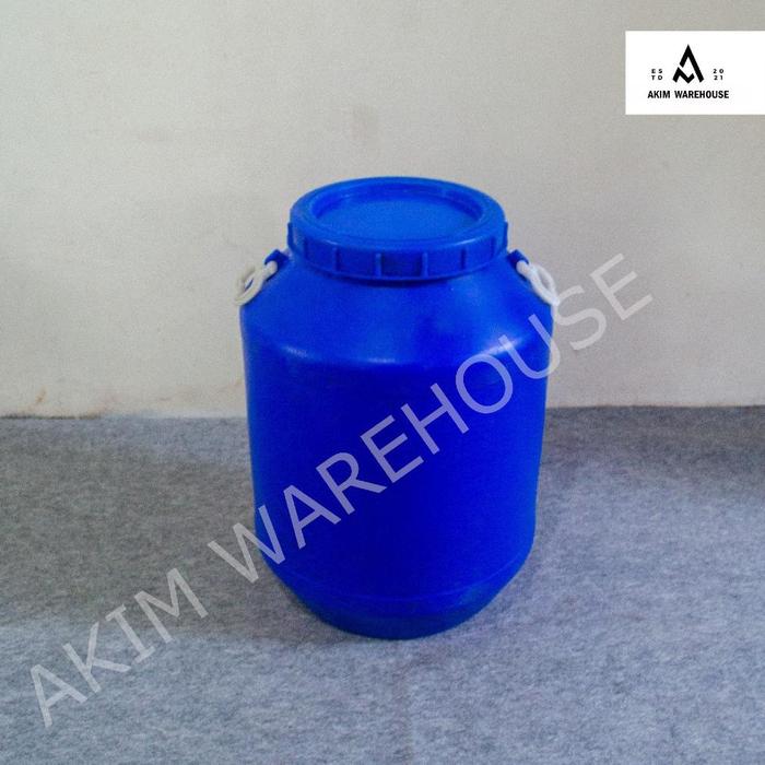 Jual Drum Tong 60 & 80 Liter Plastik Biru Grade ORI Industrial ...
