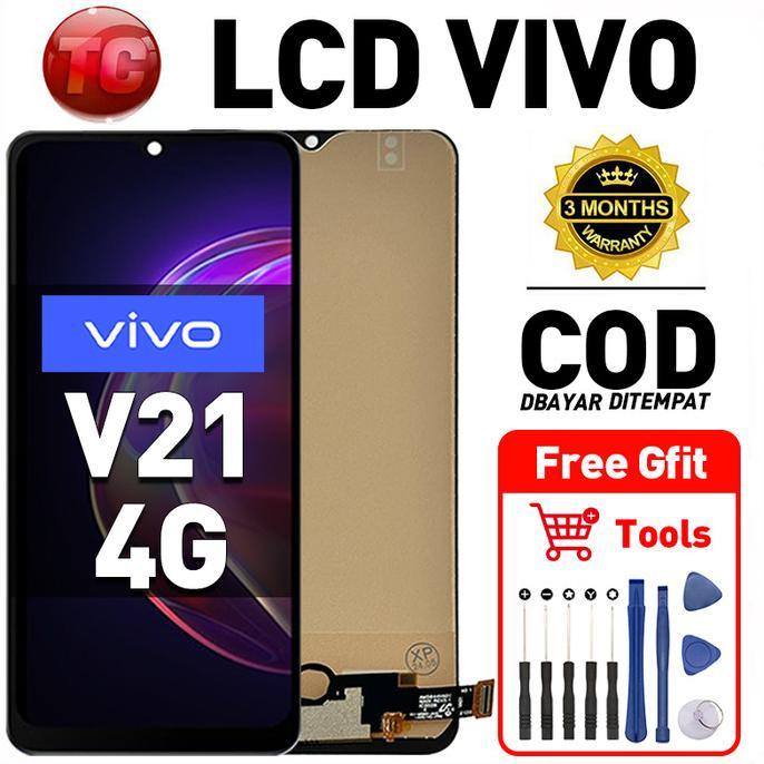 Jual Original Lcd VIVO V21 4G fullset ori asli Layar hp touchscreen ...