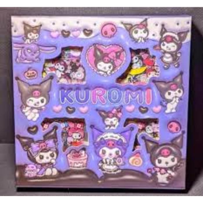 Jual Stiker 2D Box isi 100 Lembar Sticker Nono Momo Frozen Kuromi ...