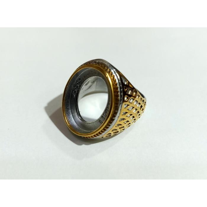 Jual emban ring titanium super model tanam 15x20 - kombinasi, 7 ...