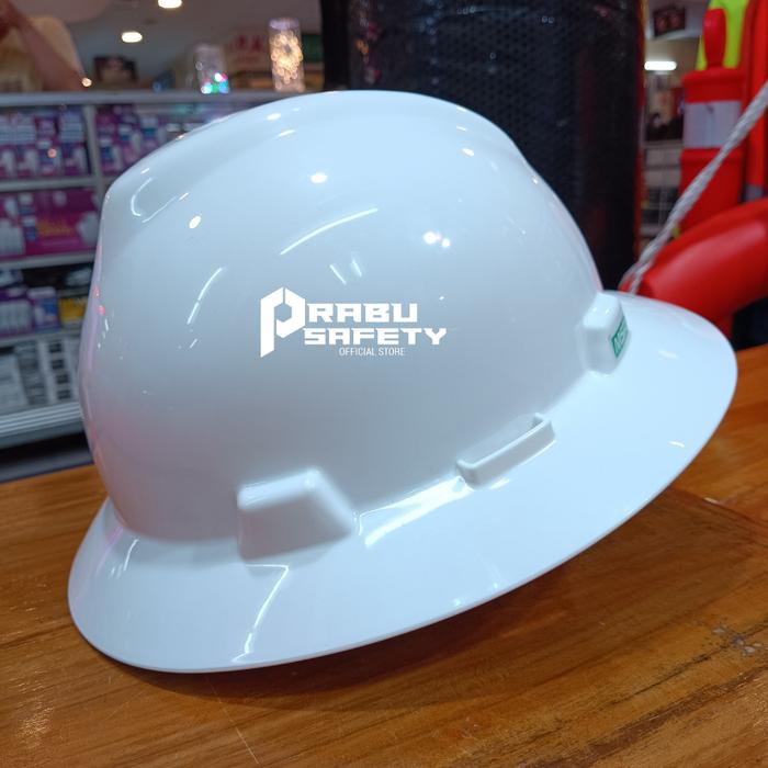 Jual Helm Safety Proyek Msa Full Brim Usa Warna Putih Fastrack Tali ...