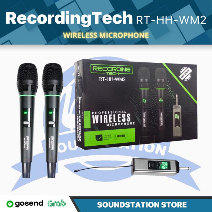 Promo RECORDING TECH WM2 Wireless Microphone | Mic Werles RT-HH-WM 2 Cicil 0% 3x - Kota ...