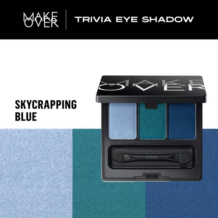 Jual MAKE OVER - Trivia Eye Shadow | Eyeshadow Palette Original ...