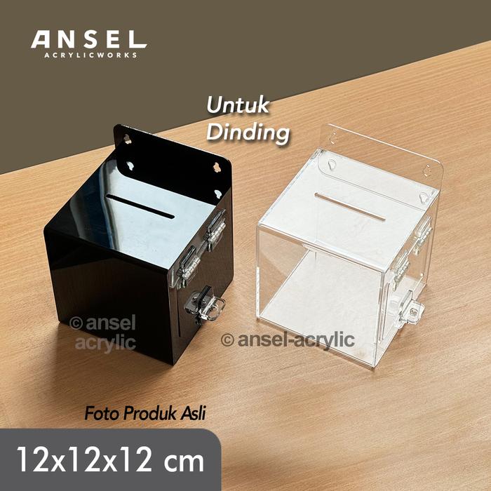 Promo Kotak Amal Akrilik Dinding Gantung - Acrylic Hanging Box Saran ...