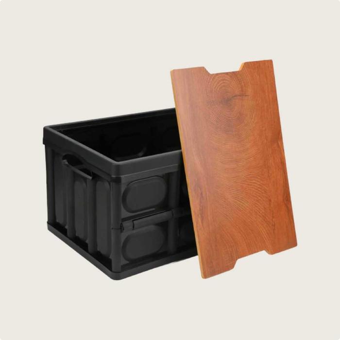 Promo Kotak Penyimpanan Storage Box Lipat 30L Folding Bagasi Container ...