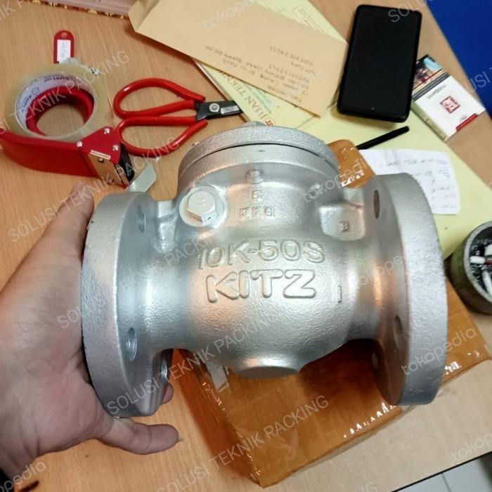 Jual CHECK VALVE KITZ 4" INCH JIS 10K DN100 / SWING CHECK KITZ FC ...