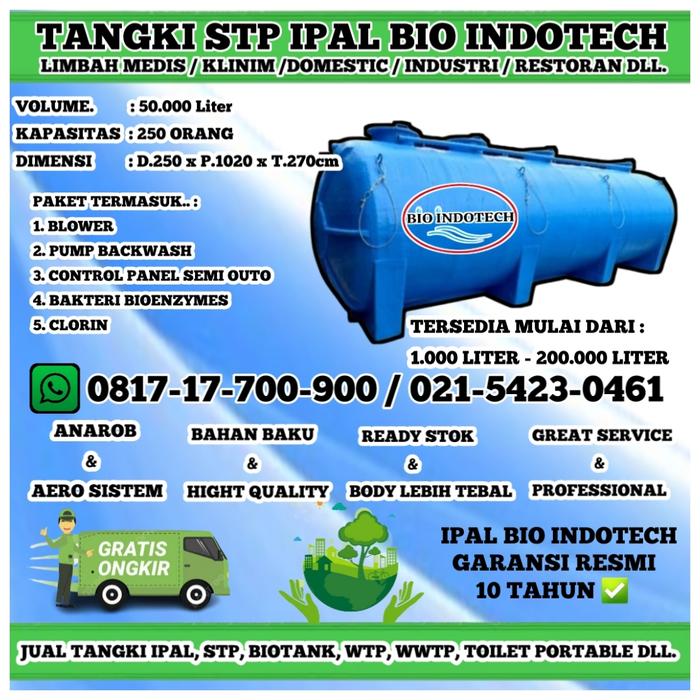 Jual tangki ipal biofilter, ipal rumah sakit, ipal klinik, ipal ...