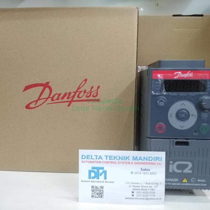 Jual Danfoss inverter ic2 micro frequency converters 0.75kw 1phase 220vac - Jakarta Barat ...