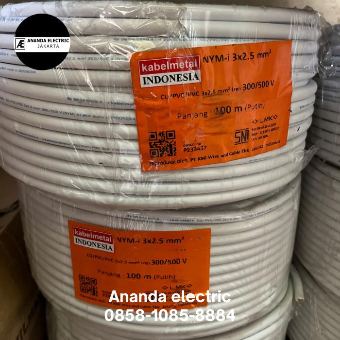 Jual KABEL NYM 3x2.5 3x2,5 mm 100M(merer) KMI KABEL METAL INDONESIA - Jakarta Pusat - ananda ...