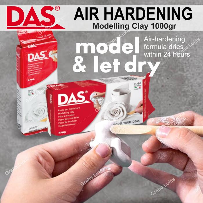 Jual Das Modelling Air Drying Clay White - 1000gr - Stone Di Seller ...