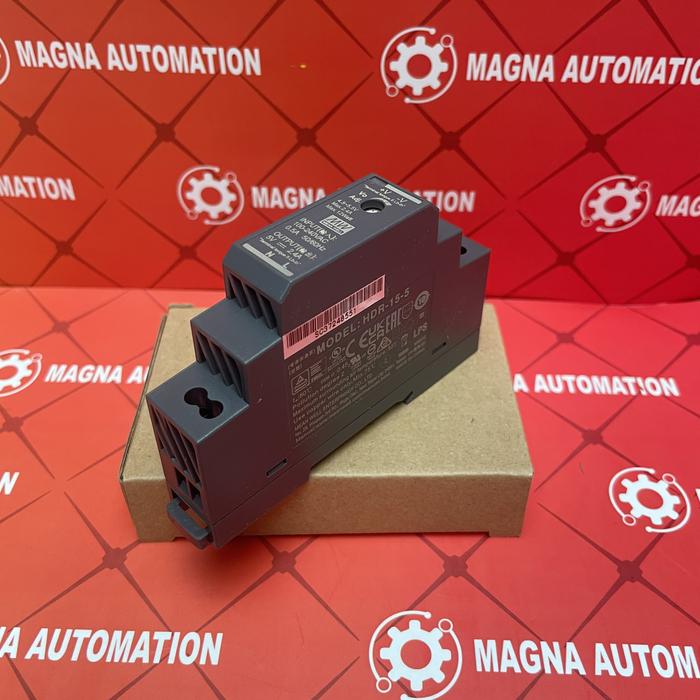 Jual MEAN WELL HDR-15-5 HDR-15-24 MEANWELL DIN RAIL MOUNTING POWER ...