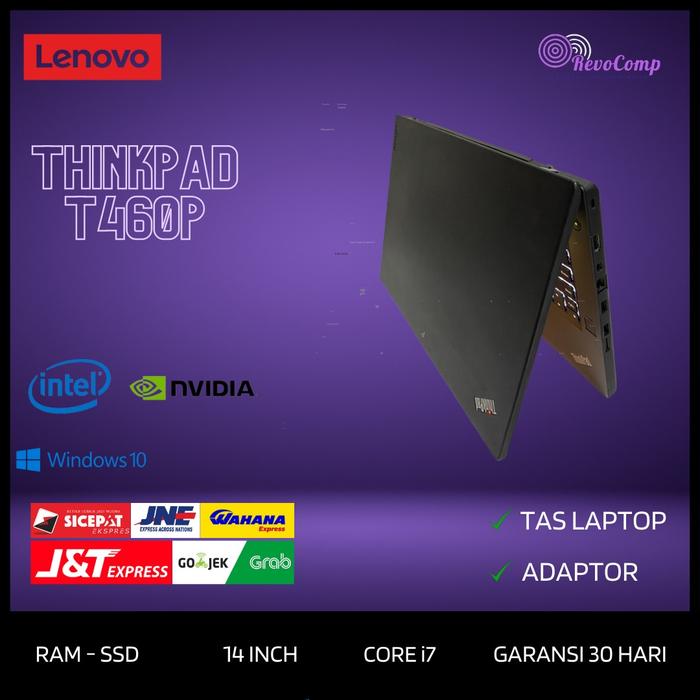 Jual Laptop Lenovo Thinkpad T460P - core i7 6820HQ - ram - SSD - NVIDIA ...