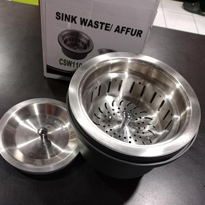 Jual afur besar sink cuci piring stainles saringan jumbo bak bcp - Kota ...