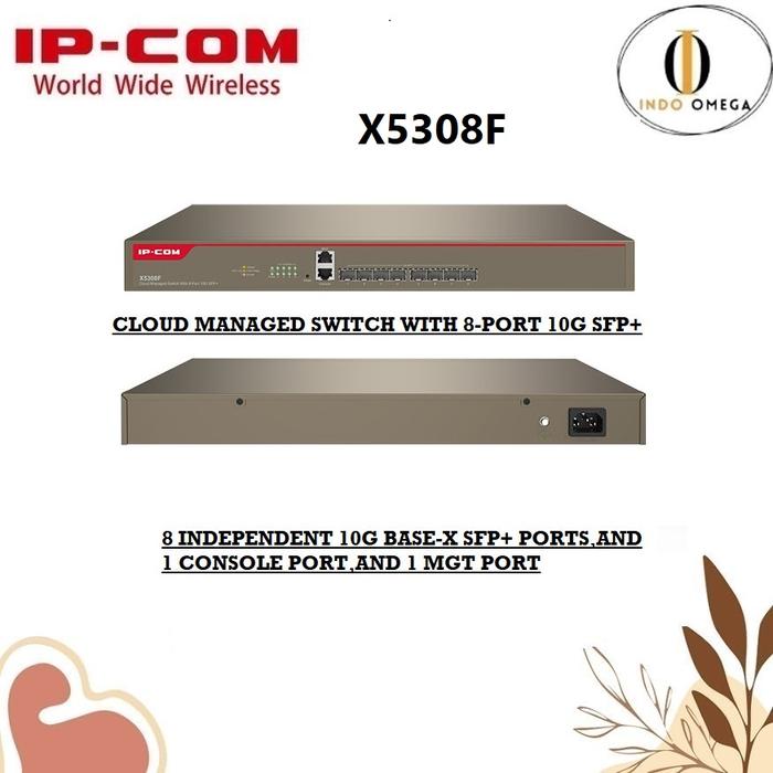 Jual IPCOM IP-COM X5308F Cloud Managed Switch With 8-Port 10G SFP+ - Jakarta Pusat - Indo Omega ...