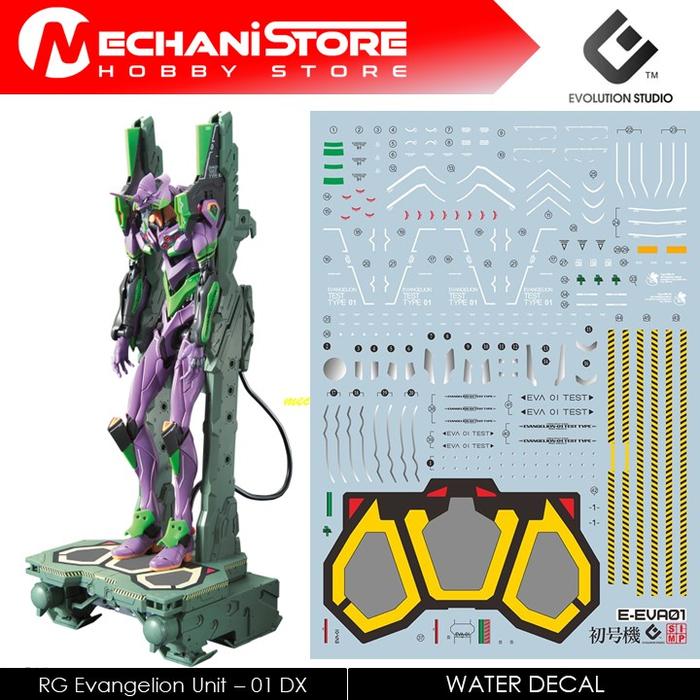 Jual EVO Decal RG - EVA01 Evangelion Unit-01 (Deluxe) / RG Eva 01 DX ...