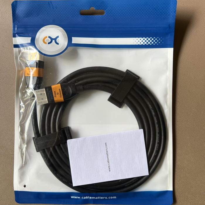 Jual Cable Matters USA VESA Certified DisplayPort 2.1 DP40 Cable ...