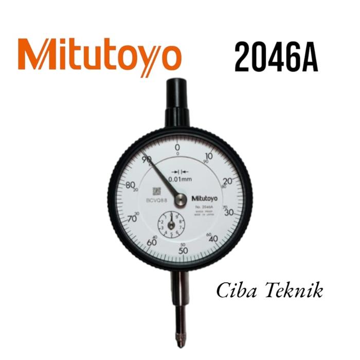 Jual MITUTOYO DIAL INDICATOR 10/0.01MM 2046A JEPANG ORIGINAL - Jakarta Pusat - CibaTeknik ...