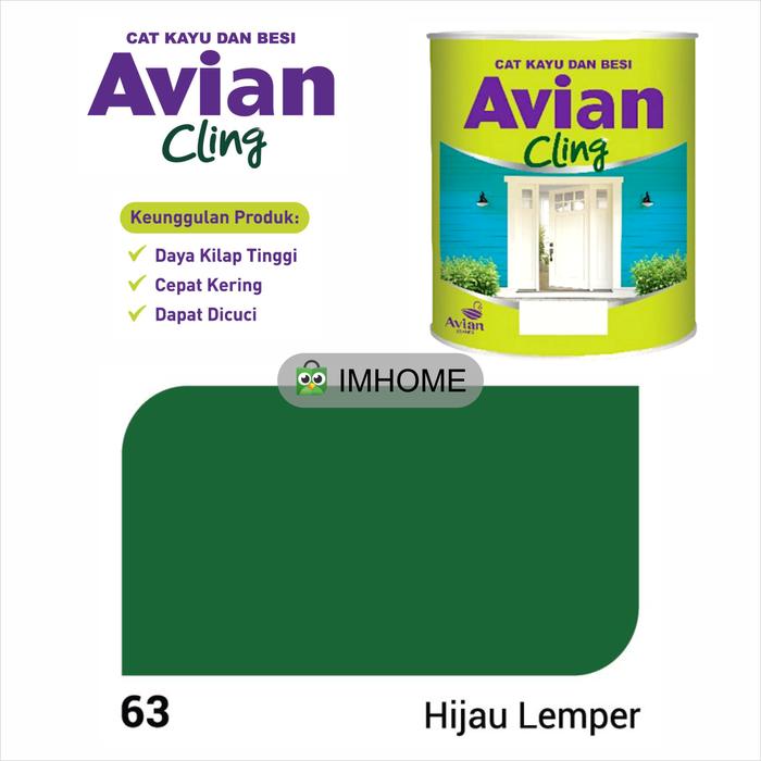 Jual Avian Cling Cat Kayu dan Besi 1kg Hitam/Putih, Kilap, Doff/Matte ...