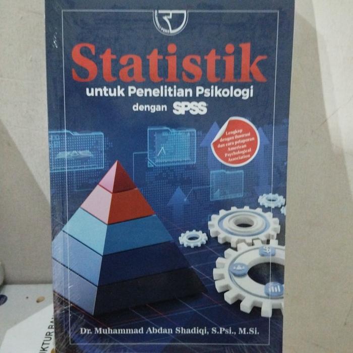 Jual Statistik untuk Penelitian Psikologi dengan SPSS Muhammad Abdan Shadiq - Jakarta Timur ...