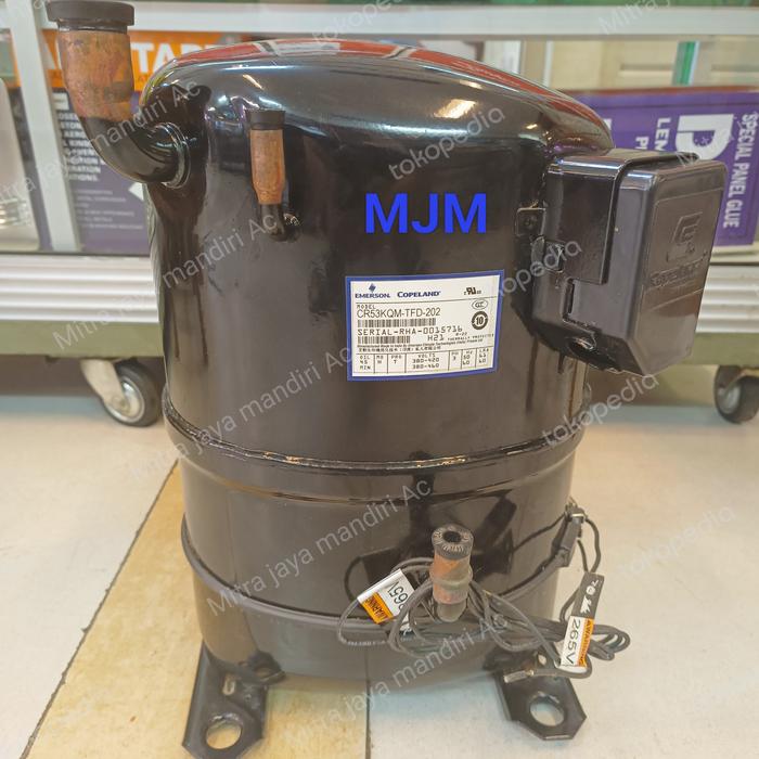 Jual Compressor Copeland CR53KQM-TFD-202 5PK 3 Phase R22 - Jakarta ...