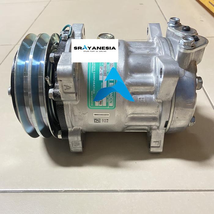 Jual Kompresor Compressor AC Hitachi, Alat Berat 24 Volt Original ...