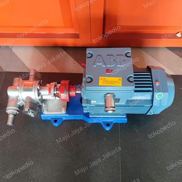 Jual Pompa Gear Pump RK 55 + Motor ABB Explosion 1,5kw 2HP 380V SUS 304 - Jakarta Barat - Maju ...