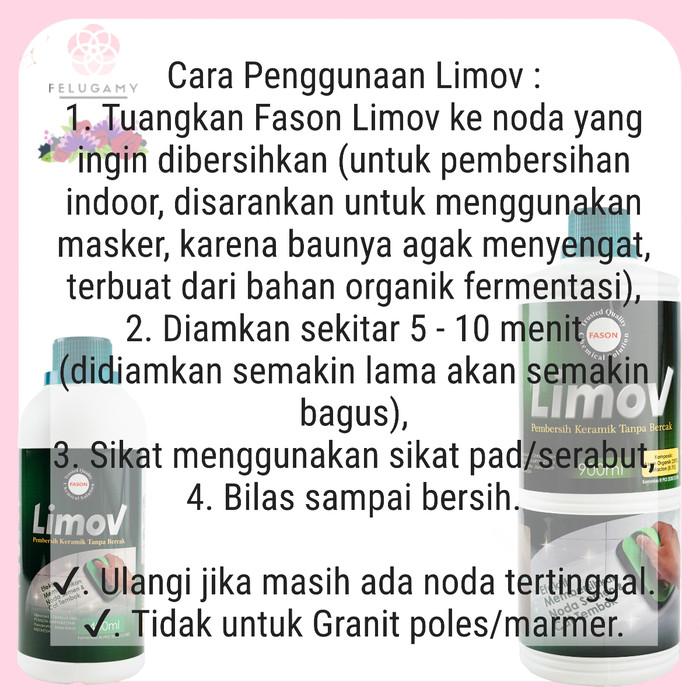 Jual Fason Limov Pembersih Noda Semen Dan Cat Pada Keramik 5l 5 Liter ...