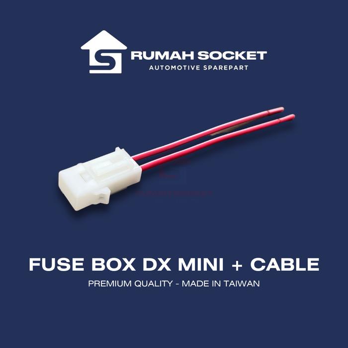 Jual FUSE BOX HOLDER RUMAH SEKRING DX TANCAP FUSE KECIL SET KABEL MOTOR ...